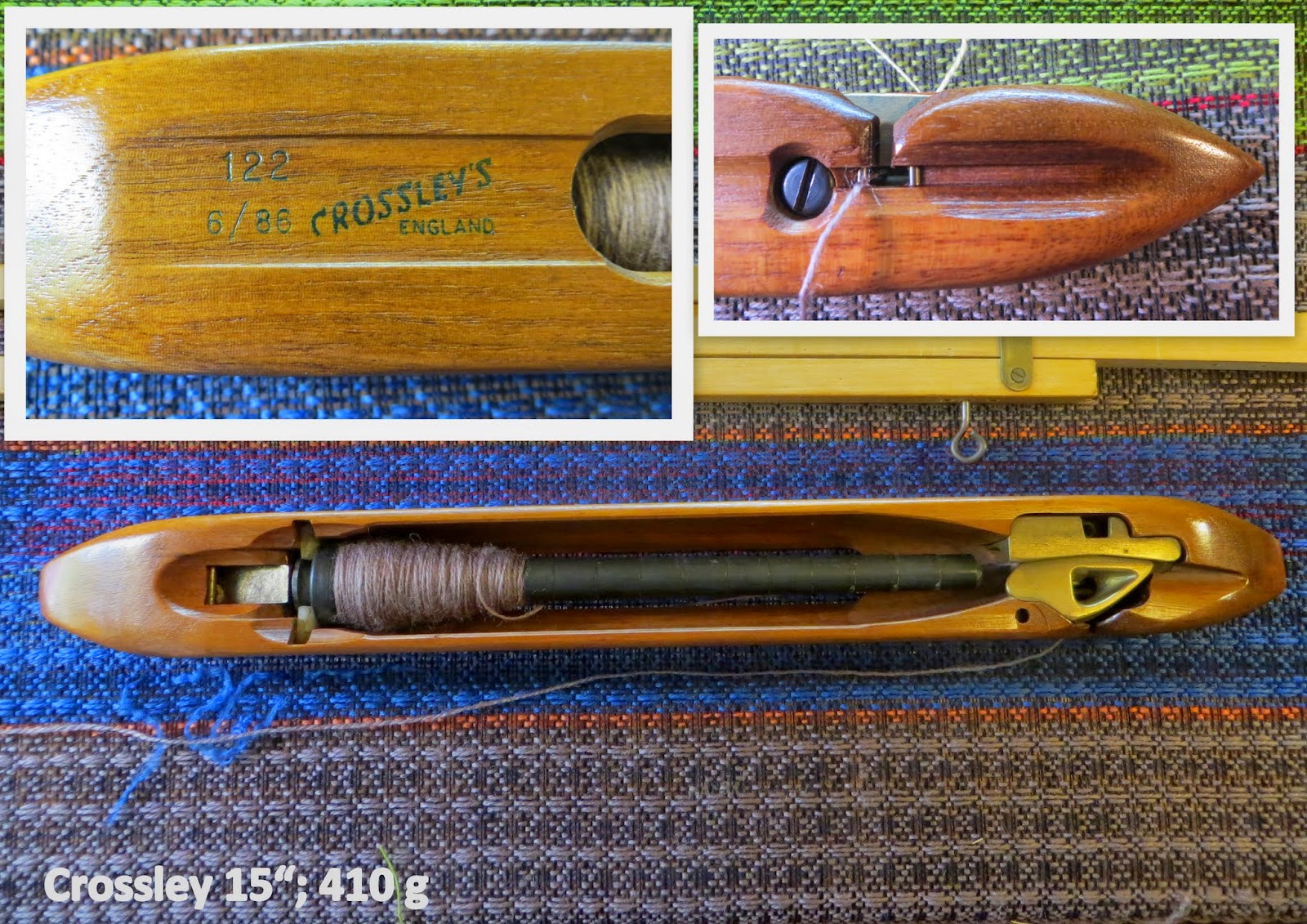 Gangewifre Weaving: End Feed Shuttles