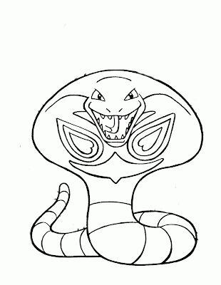 New Pokemon Arbok Coloring Pages Coloring Pages