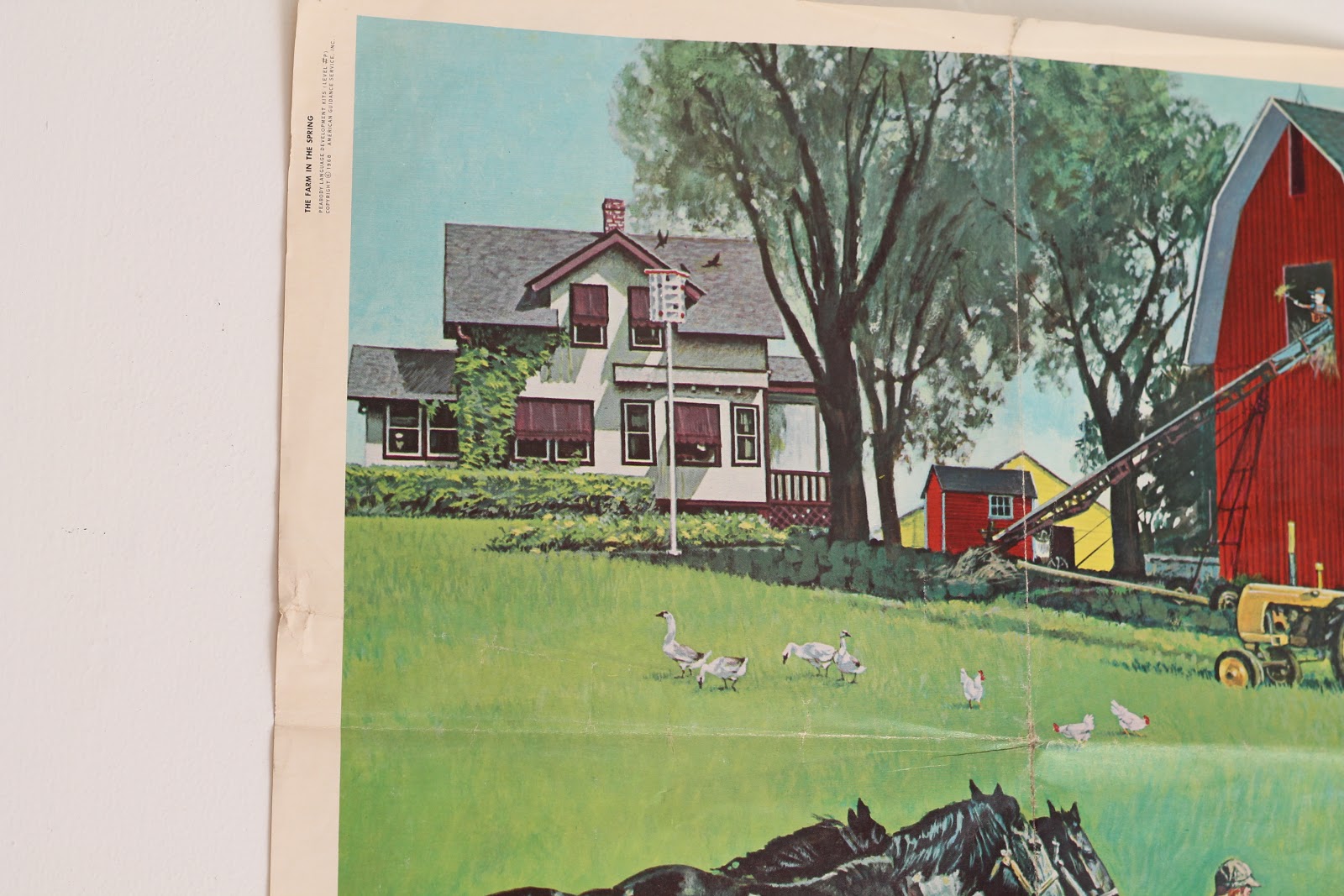 Walrus: Vintage Farm Poster--SOLD at Alameda Antiques Market
