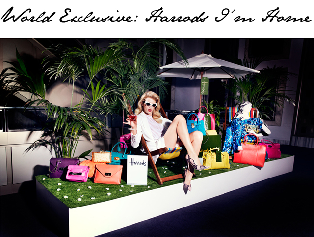 World Exclusive: “Harrods I’m Home” campaign images and video – Emily ...