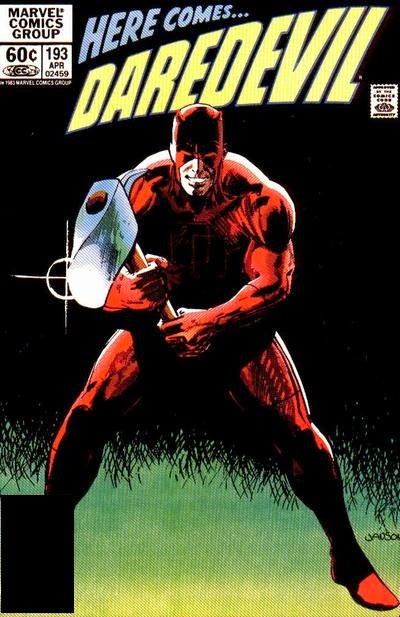 Marvel Comics of the 1980s: 1983 - Anatomy of a Cover - Daredevil #193
