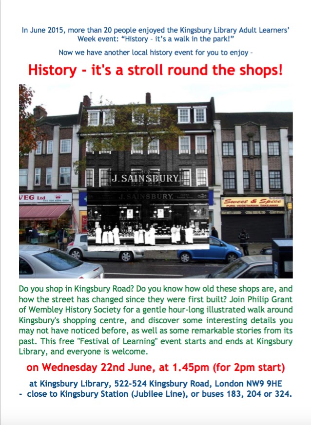 WEMBLEY MATTERS: Get to know some of your Brent local history with ...