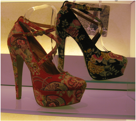 The London Fashion Lifestyle Spoof: Beautifully patterned shoes :-)
