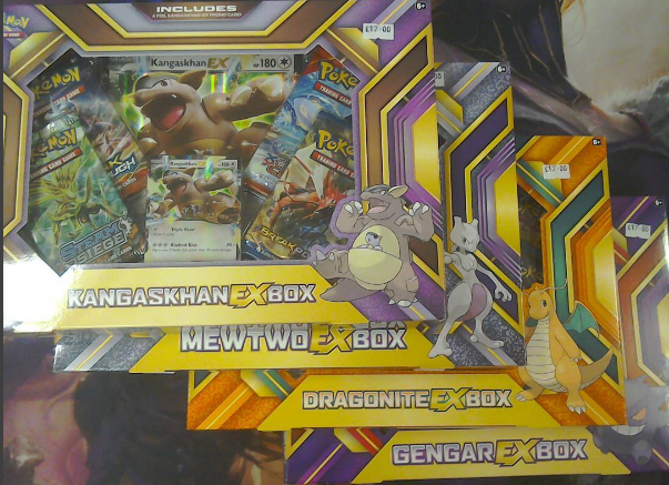 KD Games: Pokemon EX Boxes