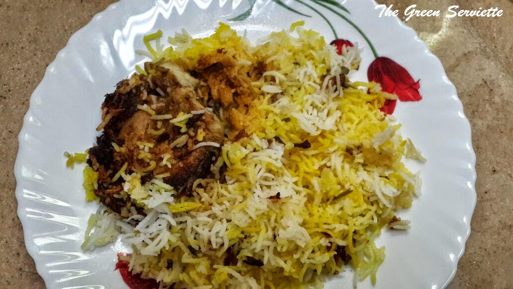 The Green Serviette: Bhatkali Biryani