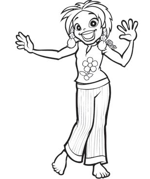 Hi-5 para colorear - Imagui