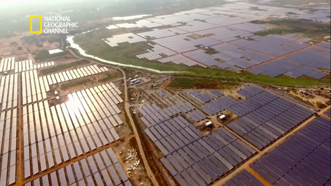 الهند استكملت بناء أكبر محطة طاقة شمسية فى العالم | الكهرباء والطاقة ...