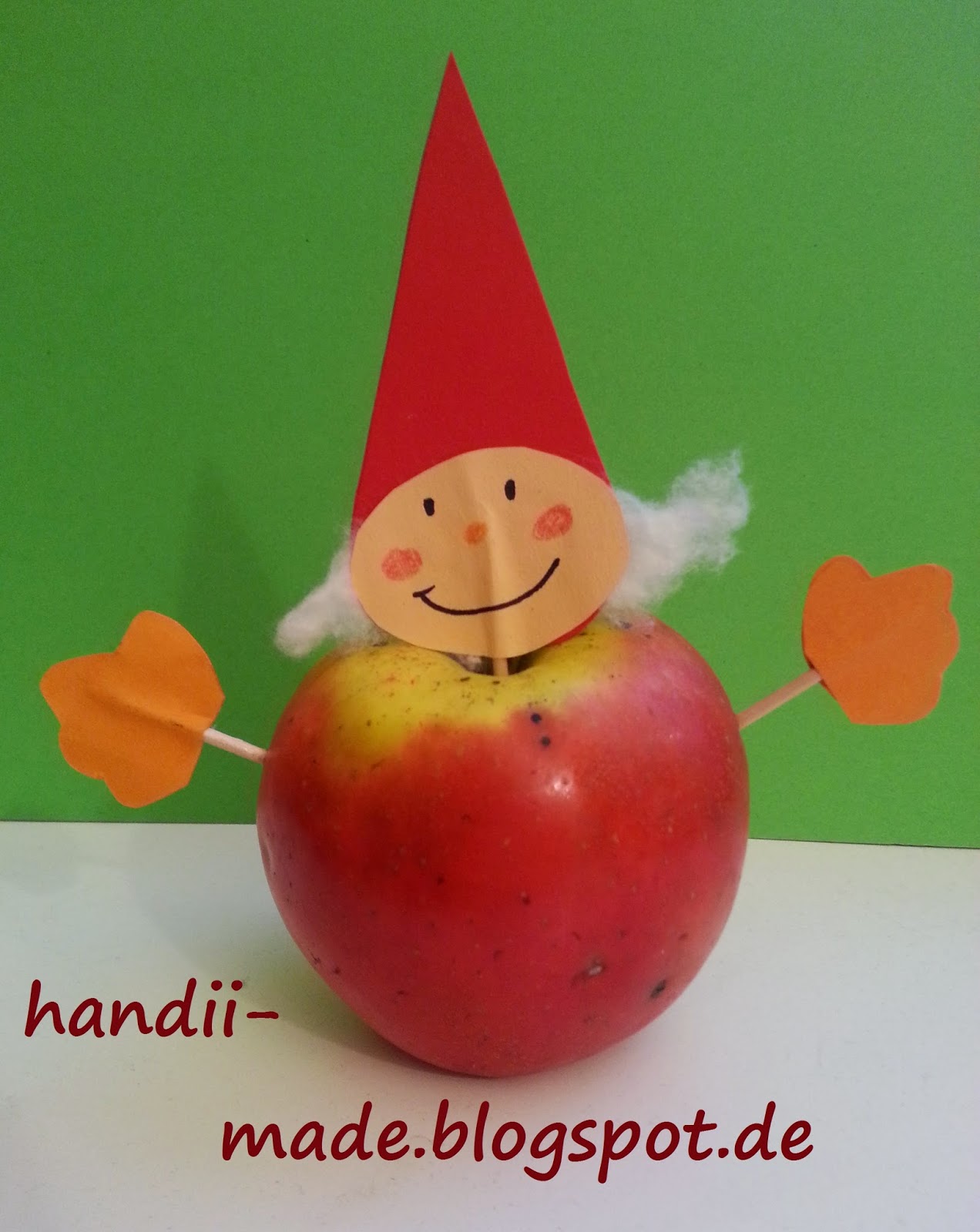 handii made: Apfel - Wichtel