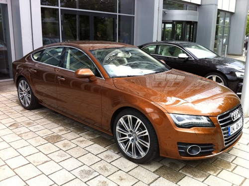 Audi Newz: Audi A7 Sportback : En marron Ipanema