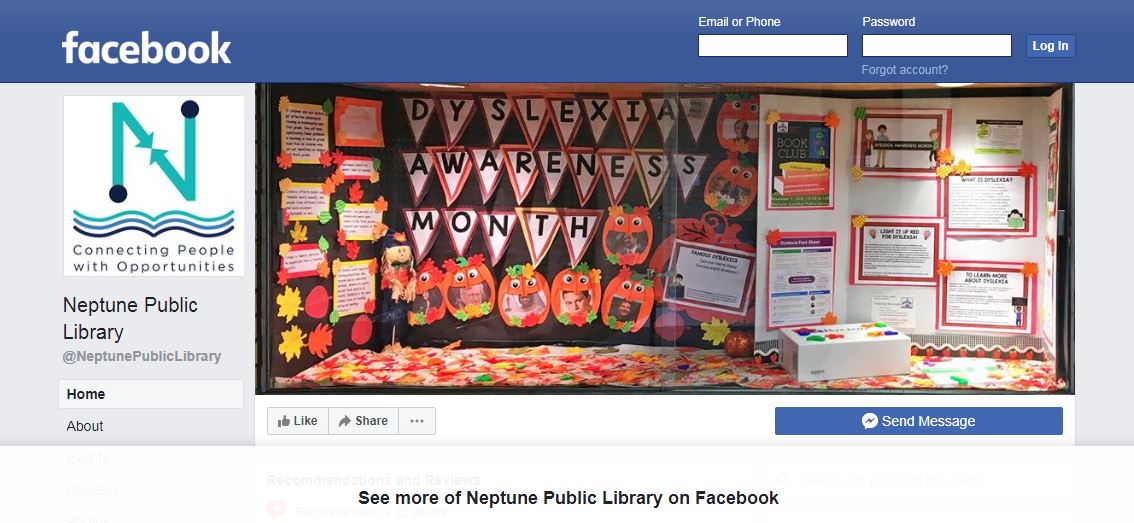 Neptune Public Library: 2018