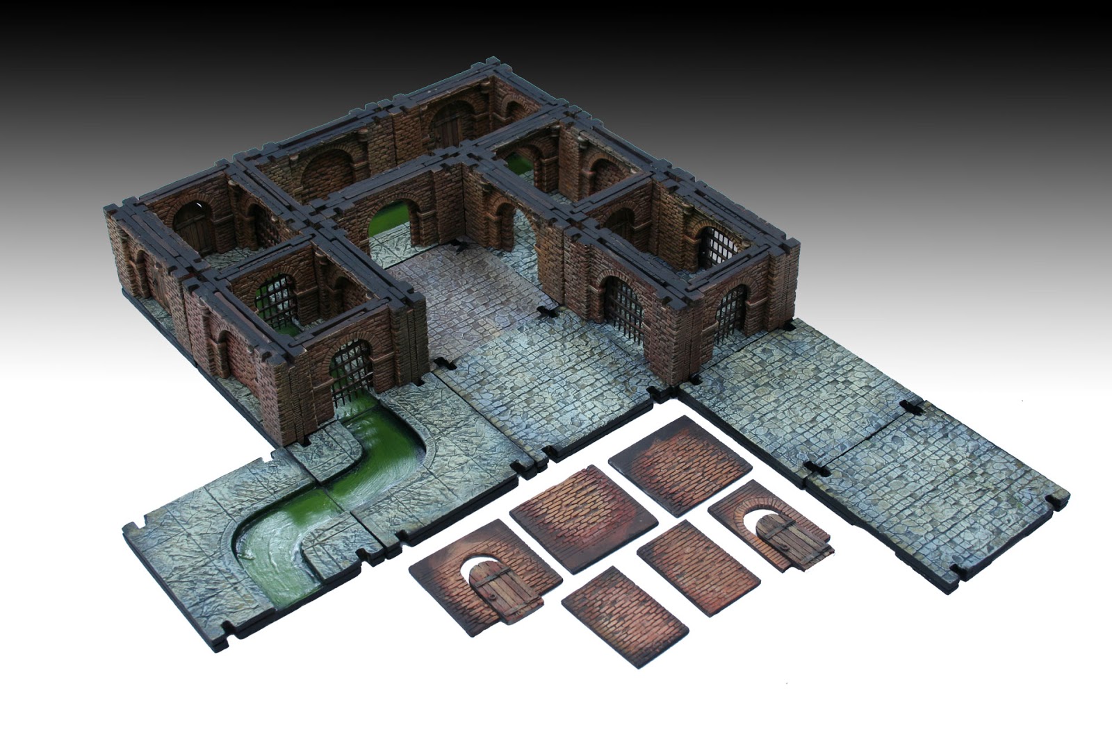 D&D 3D modular dungeons