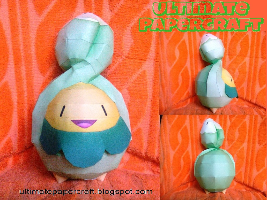 Pokemon Budew Papercraft | Papercraft Paradise | PaperCrafts | Paper ...
