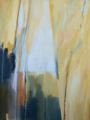 Daily Painters Abstract Gallery: CONE FOR TOM ROBBINS, original oil ...