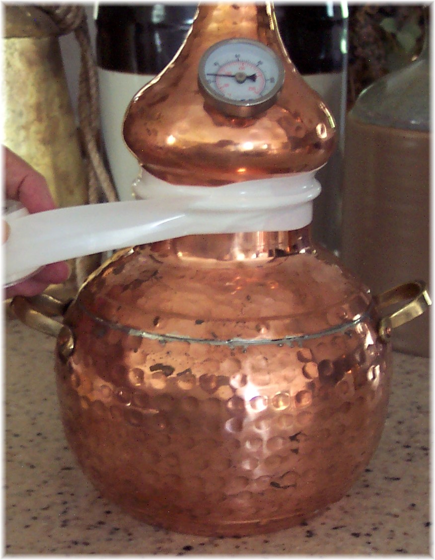 Soapsmith's Blog: Distilling Herbs