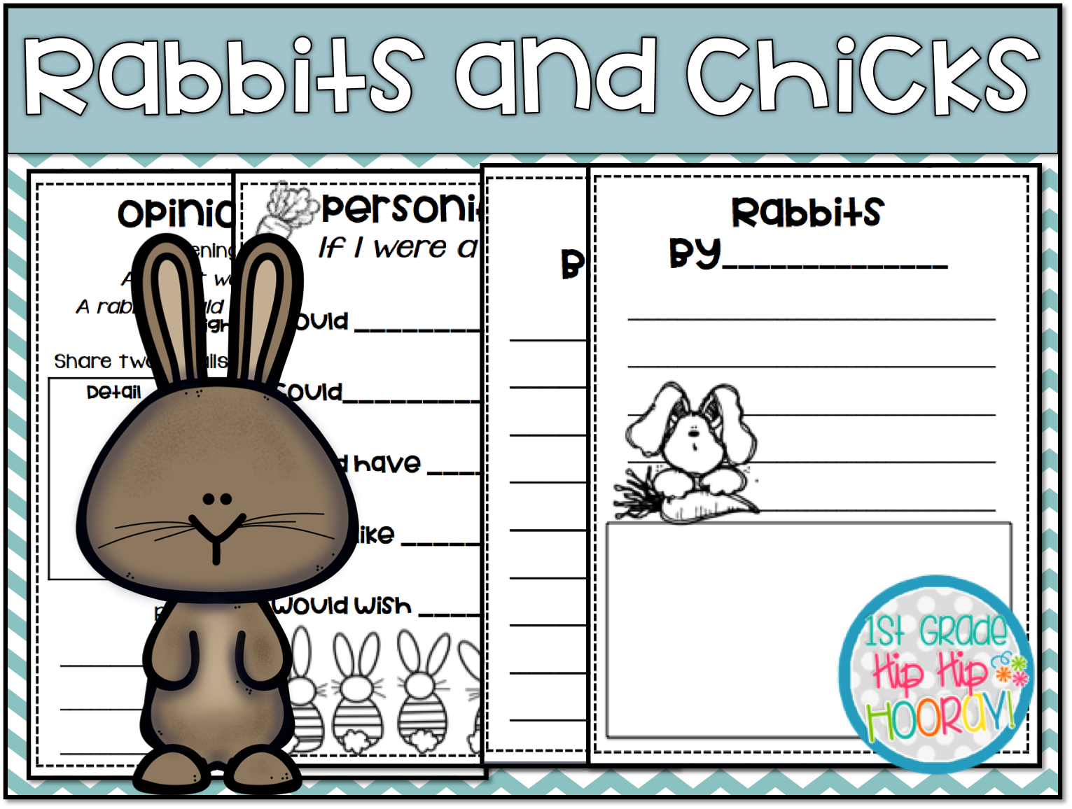 1st Grade Hip Hip Hooray!: Chicks and Bunnies...Informational Text ...