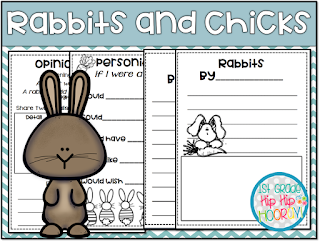 1st Grade Hip Hip Hooray!: Chicks and Bunnies...Informational Text ...