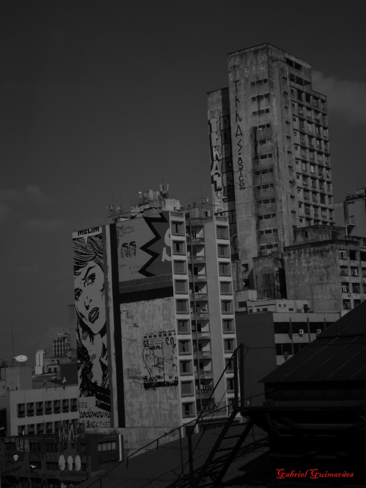 Siga o Olhar : Arte Urbana - Mural da Luz - Daniel Melim