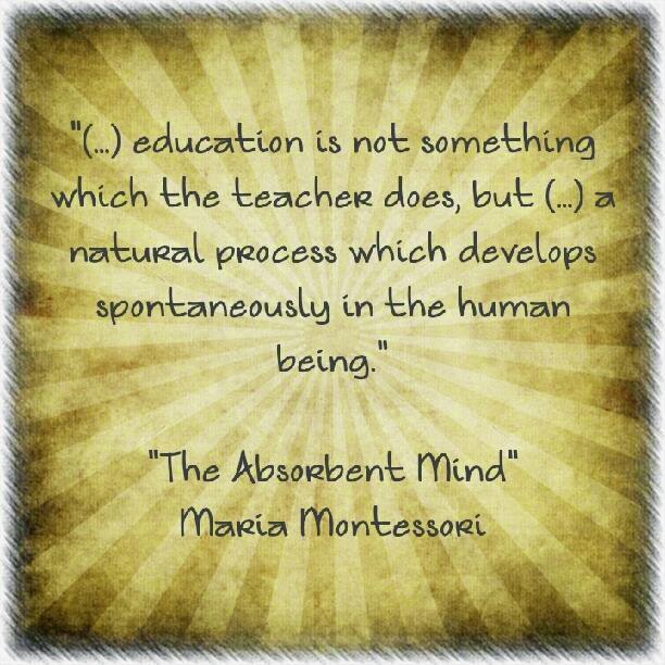 Maria Montessori quote