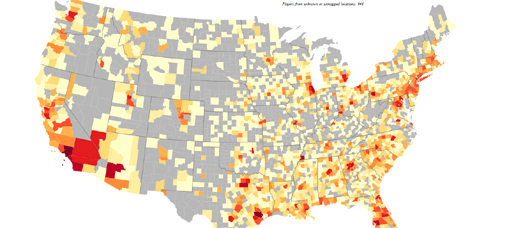 Maps Mania: Californians are Sporting Gods