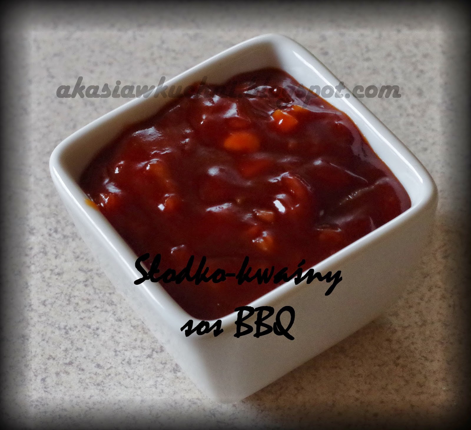 Kasia w kuchni: Domowy sos barbecue (przepis I)