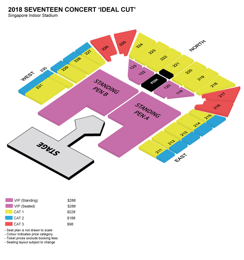 2018 SEVENTEEN Concert 'IDEAL CUT': VIP ticket holders stand a chance ...