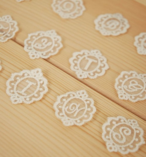 glitter, glue and fireflies: Tuesday Typeface....Lace it Up...