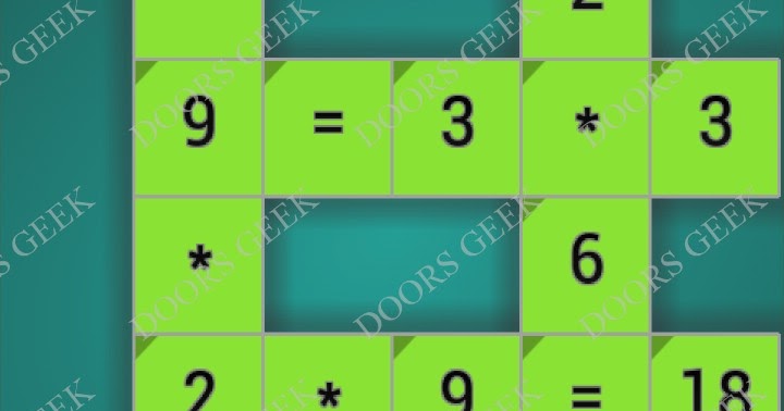 Math Games [Beginner] Level 21 ~ Doors Geek