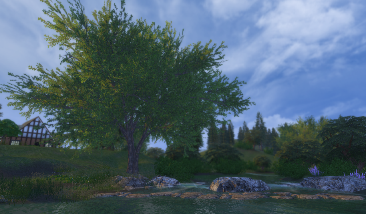 Sims 4 CC's - The Best: Ulmus tree by Alfsi