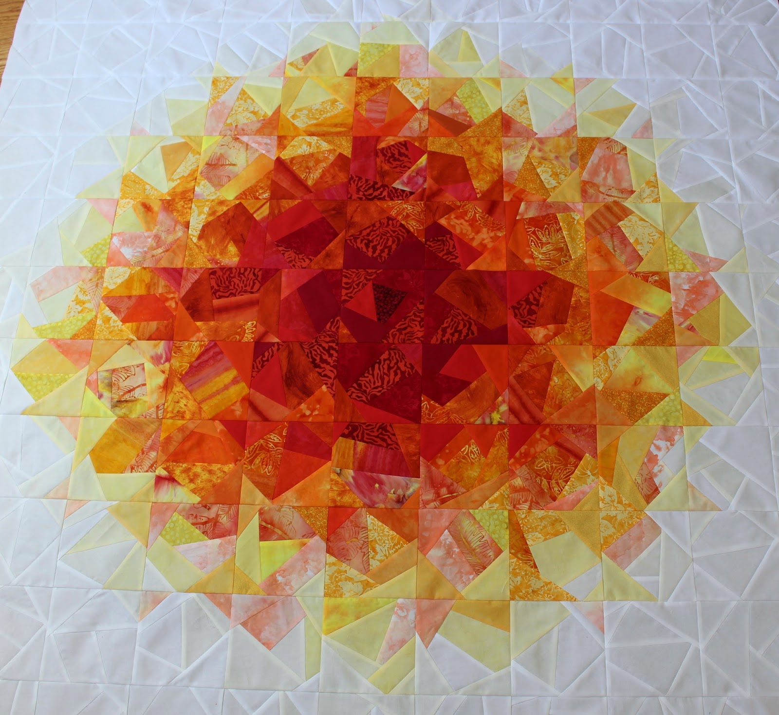 Selvage Blog: Solar Quilt is Finished!