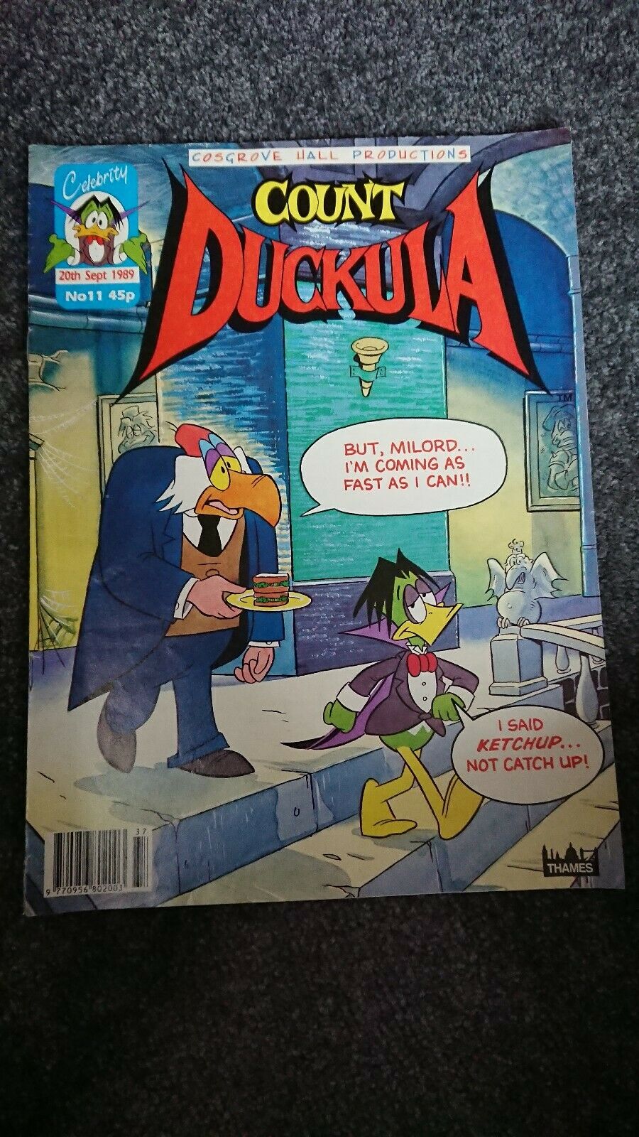 Boys Adventure Comics: UPDATED: Count Duckula comics