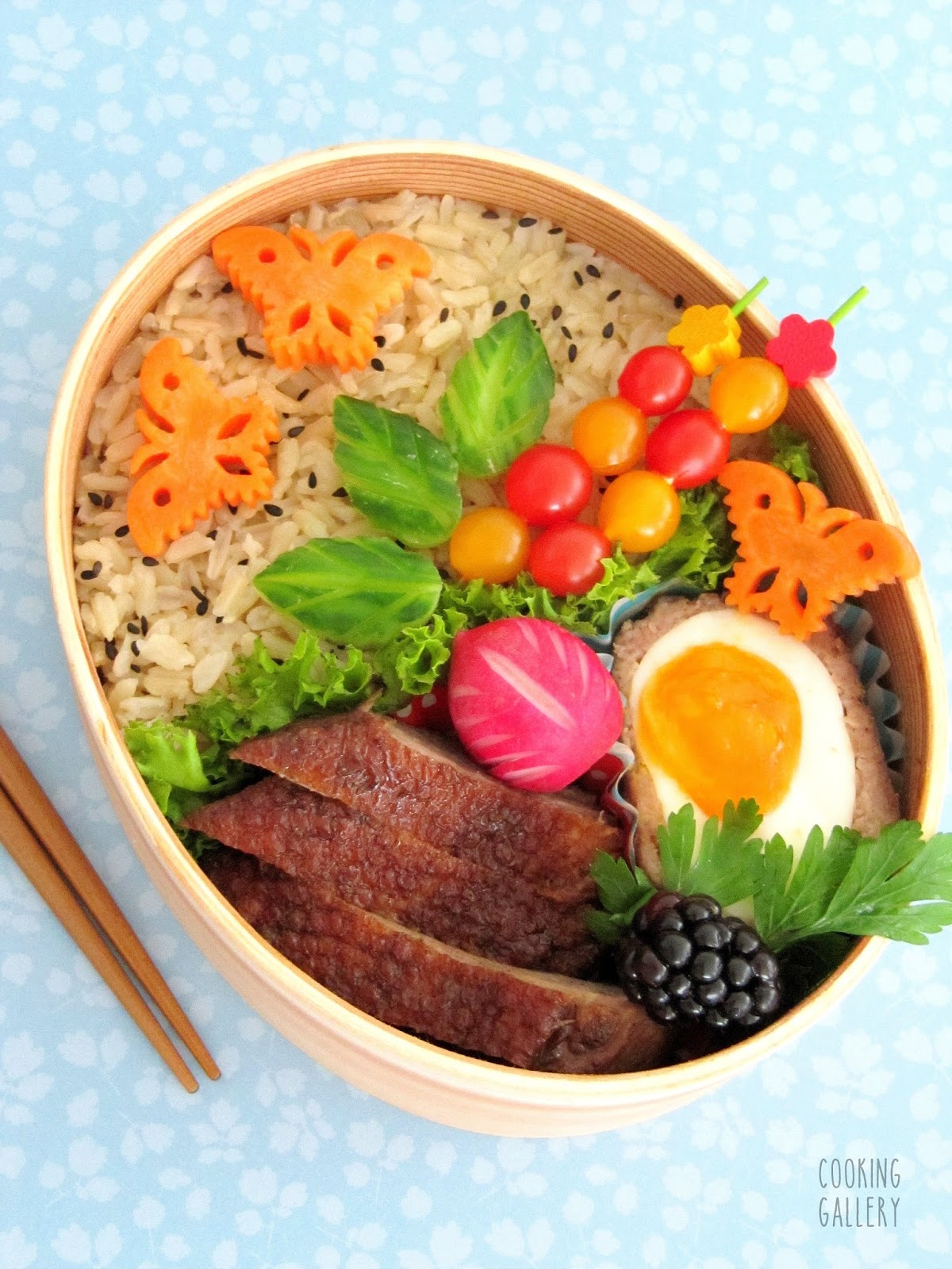 Braised Duck Bento | Cooking Gallery