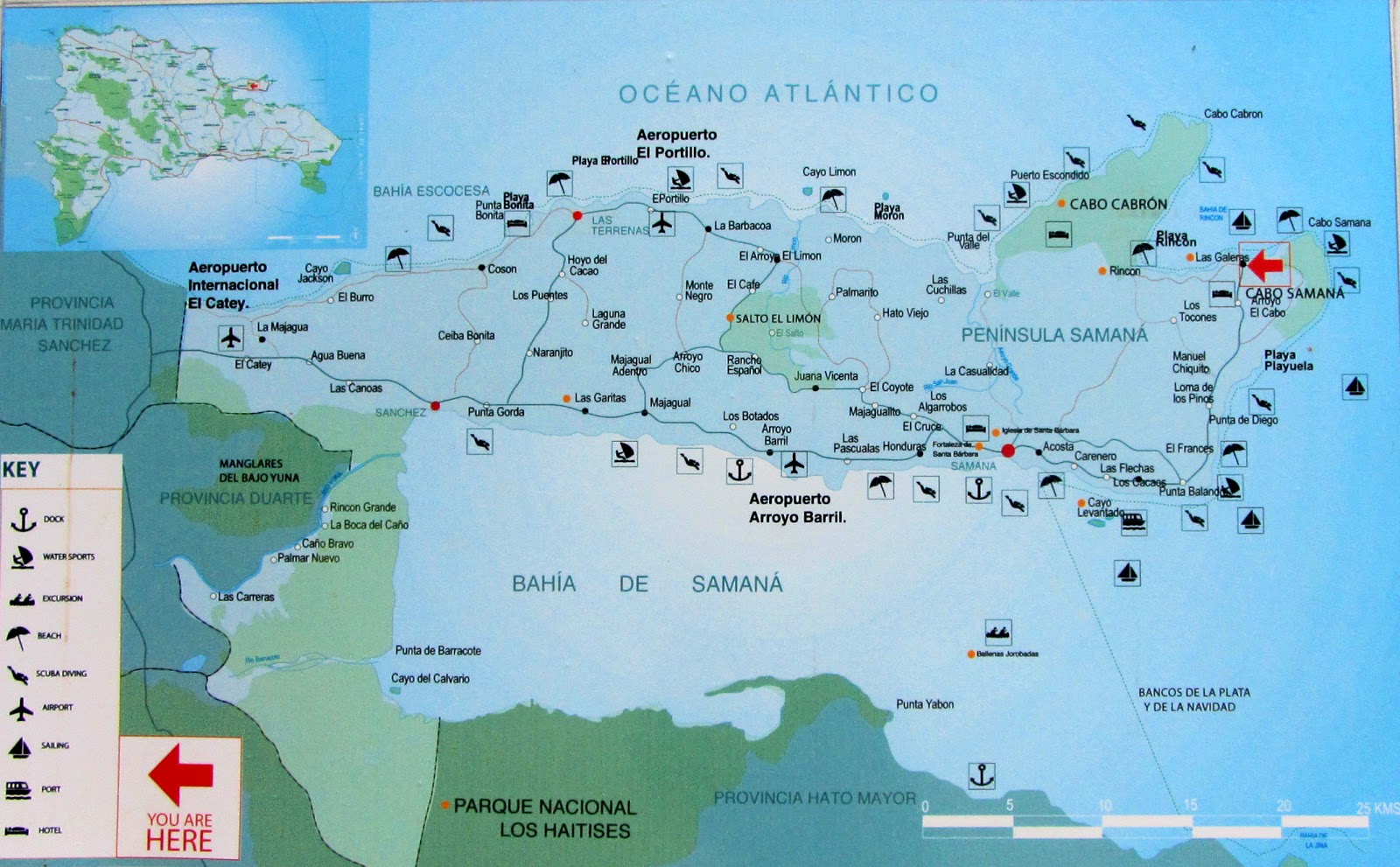 VISITAR, CONOCER Y VIVIR EN REPUBLICA DOMINICANA: PLAYA DE LAS TERRENAS ...