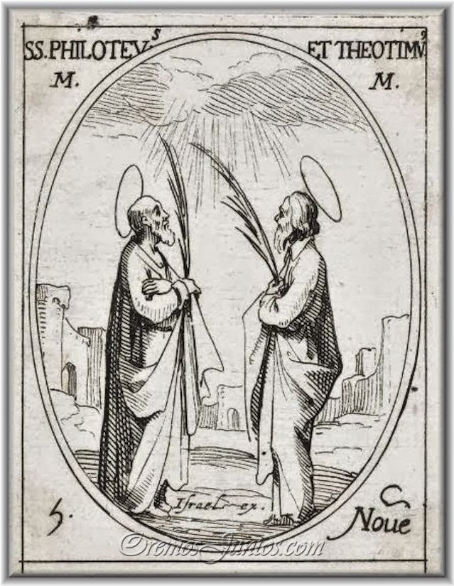 Vidas Santas: Santos Teótimo, Filoteo, Timoteo, Silvano y Auxencio ...