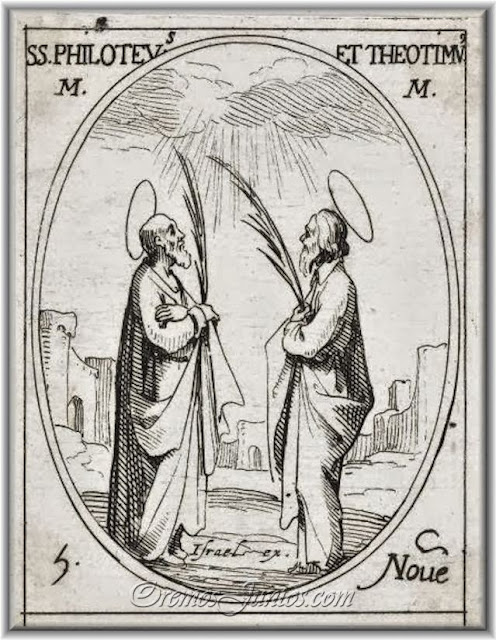 Vidas Santas: Santos Teótimo, Filoteo, Timoteo, Silvano y Auxencio ...