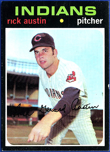 WHEN TOPPS HAD (BASE)BALLS!: LONG TIME NO SEE: 1976 RICK AUSTIN