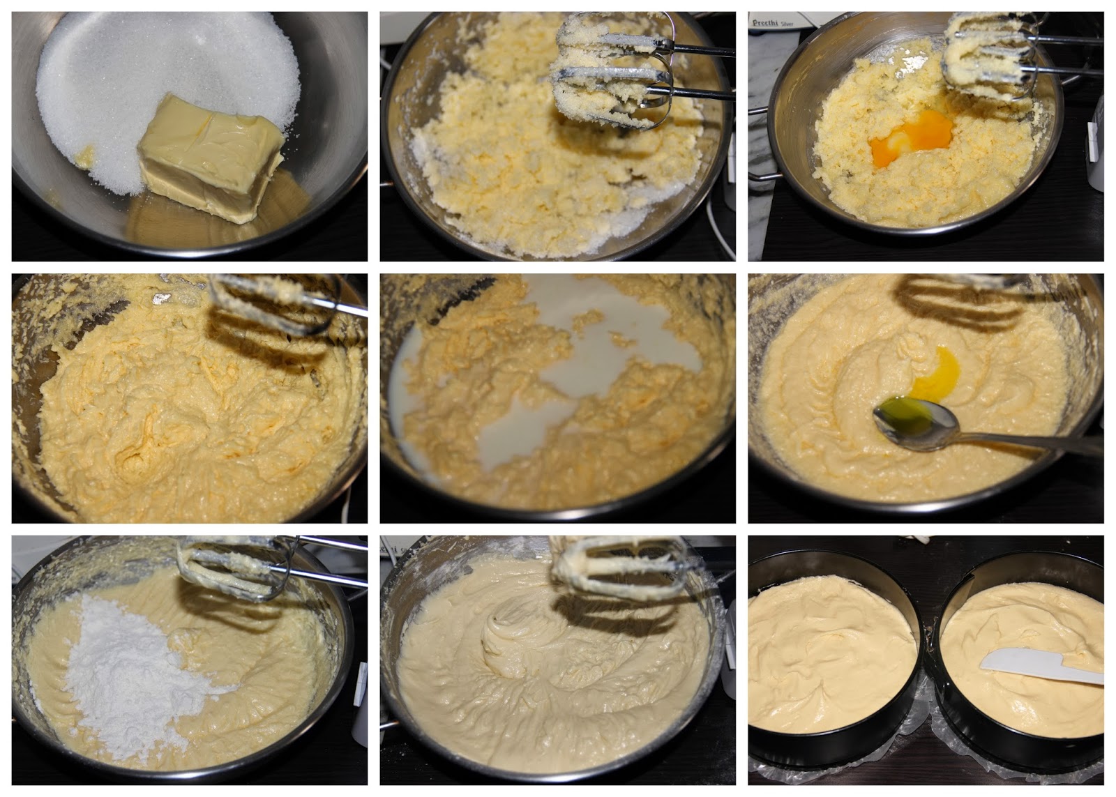 Pineapple Cake/ Three Layered Pine apple Cake/ Pine apple Cake with ...