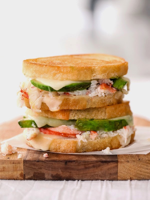 Crab Grilled Cheese | Simple Cooking Recipe