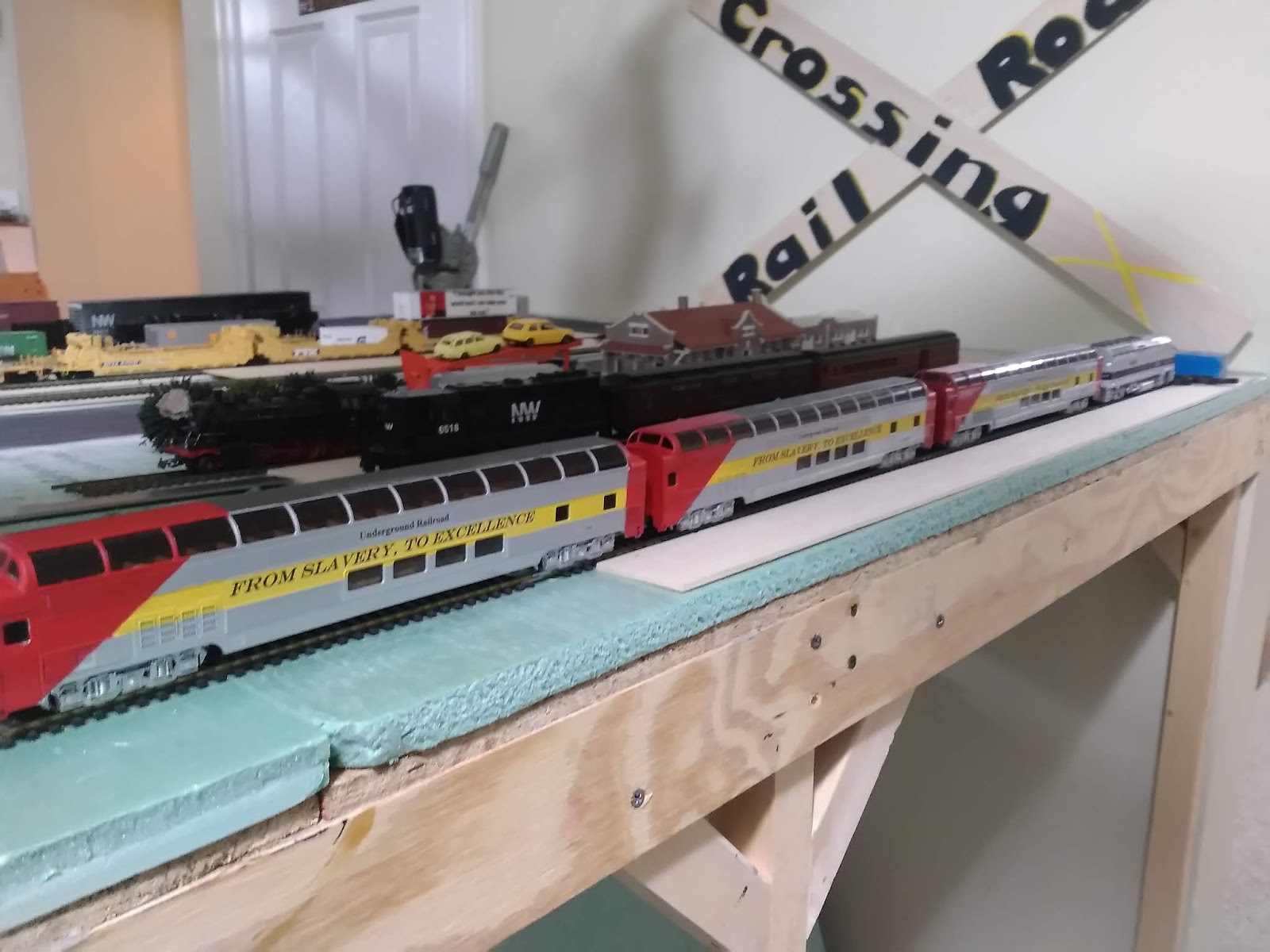 The Underground Railroad: Custom Train Cars