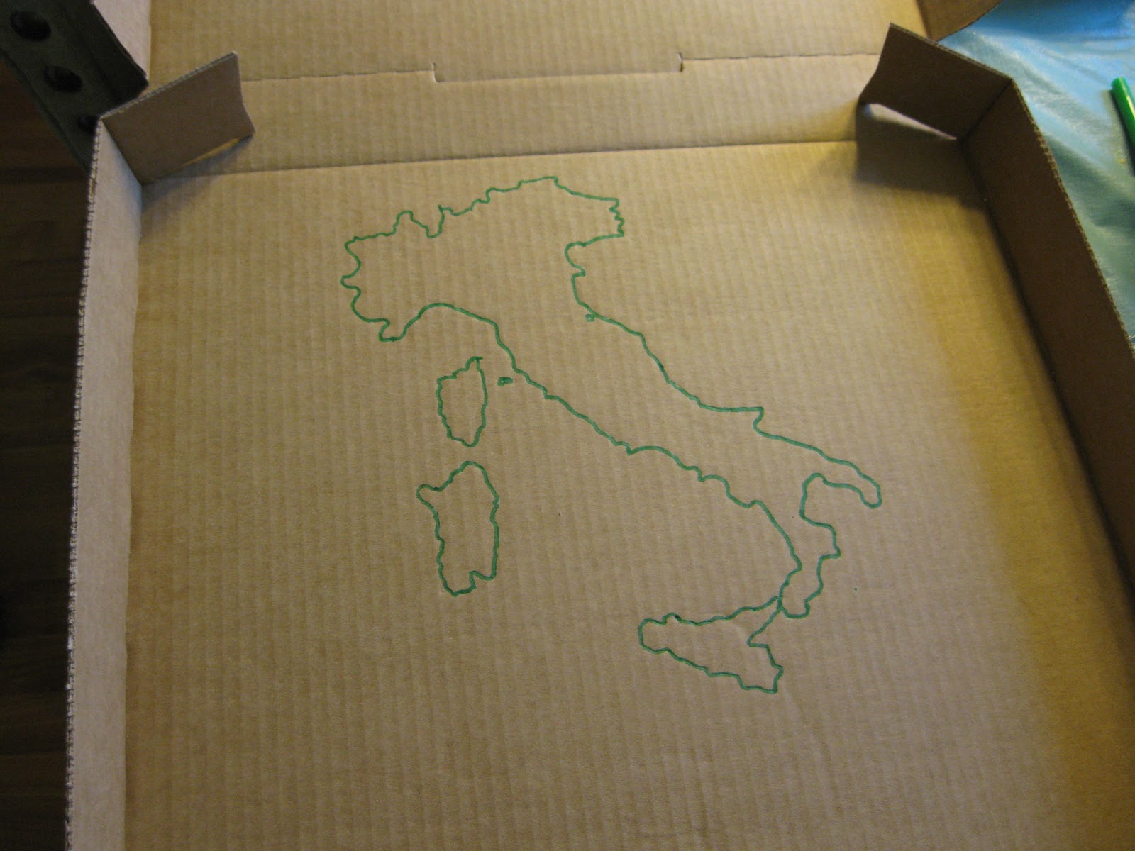 Solagratiamom: Making Roman Roads and Salt Dough Map of Italy - CC Week 6