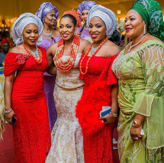 More photos from the traditional wedding of billionaire Chris Ubah's ...
