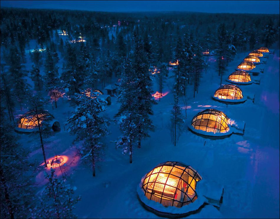 TECH HEIGHT: Amazing Glass igloo