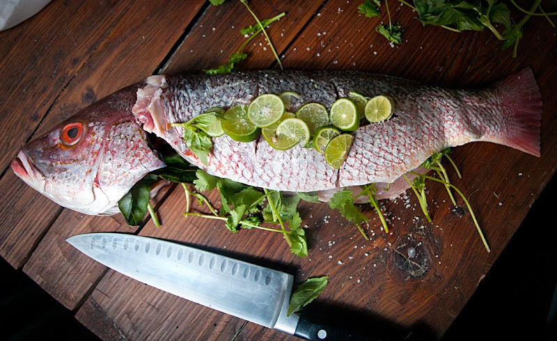 Jimmy T's Provisions: ROTD: Whole Stuffed Red Snapper