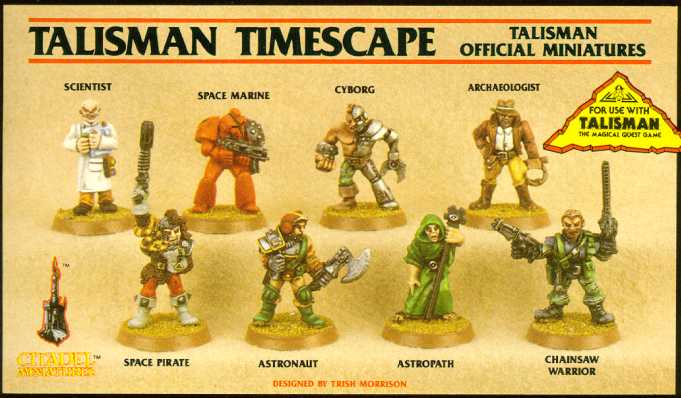 Dr. Mathias's Miniature Extravaganza: Astropath Talisman Timescape 40K