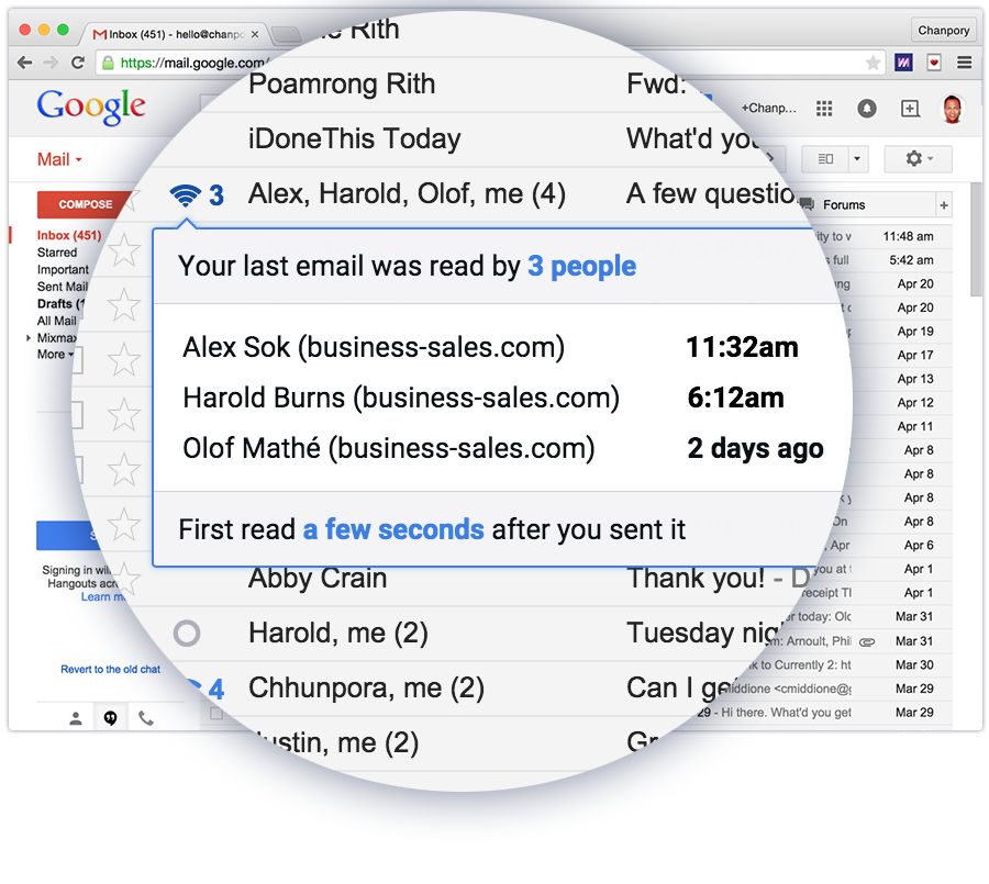 Email Tracking - Track your email to know if the receiver opened it ...