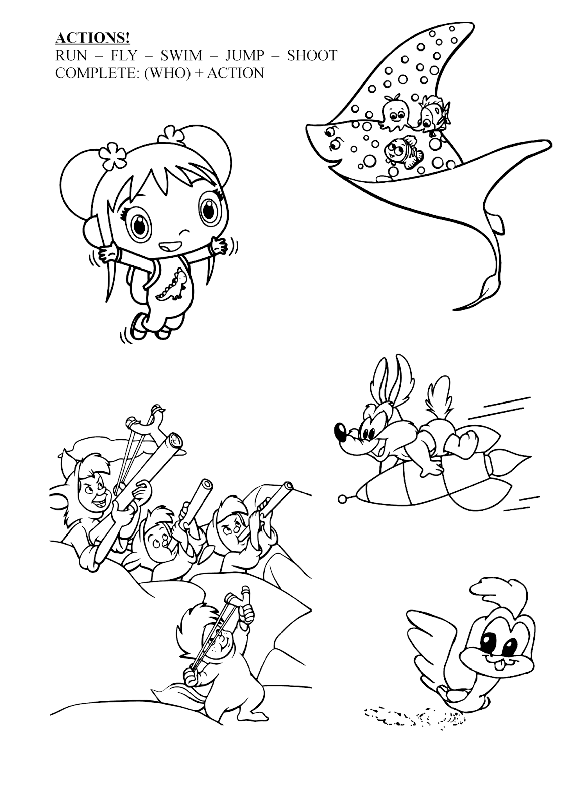 Páginas para colorear originales Original coloring pages: 09/13/16