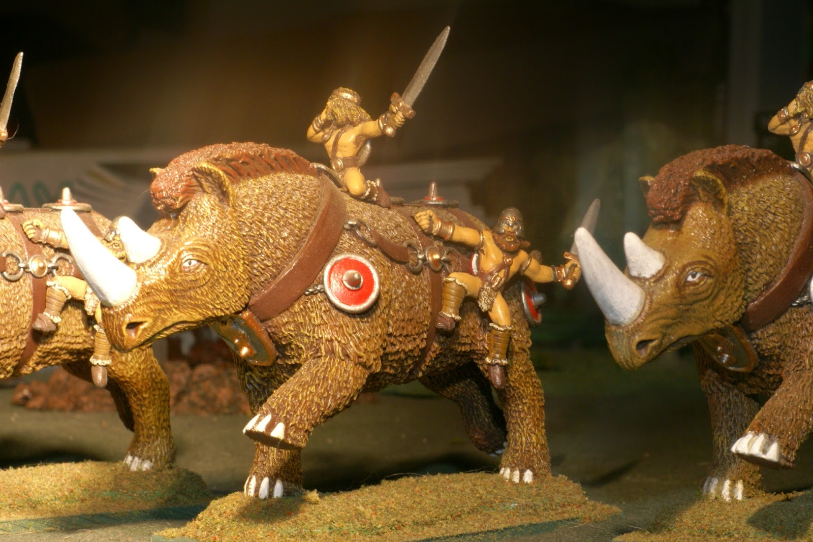 My Little World Of Dementia: Grenadier War Rhinos and Wooly Mammoths ...