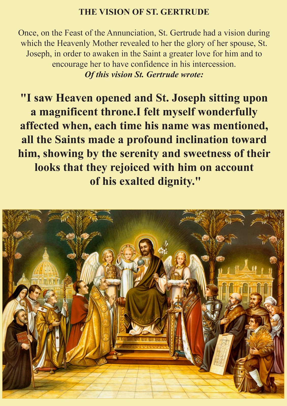 Imitating Christ's Humility: Feast of St Joseph of Nazareth : Chaste ...