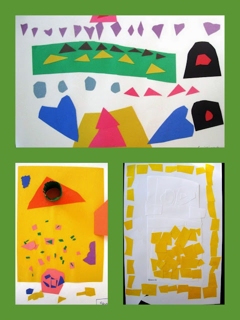 Creativity First!: Cut Paper Collage