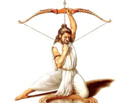 Scribblingzzzzzzzzz: Arjuna's oath.