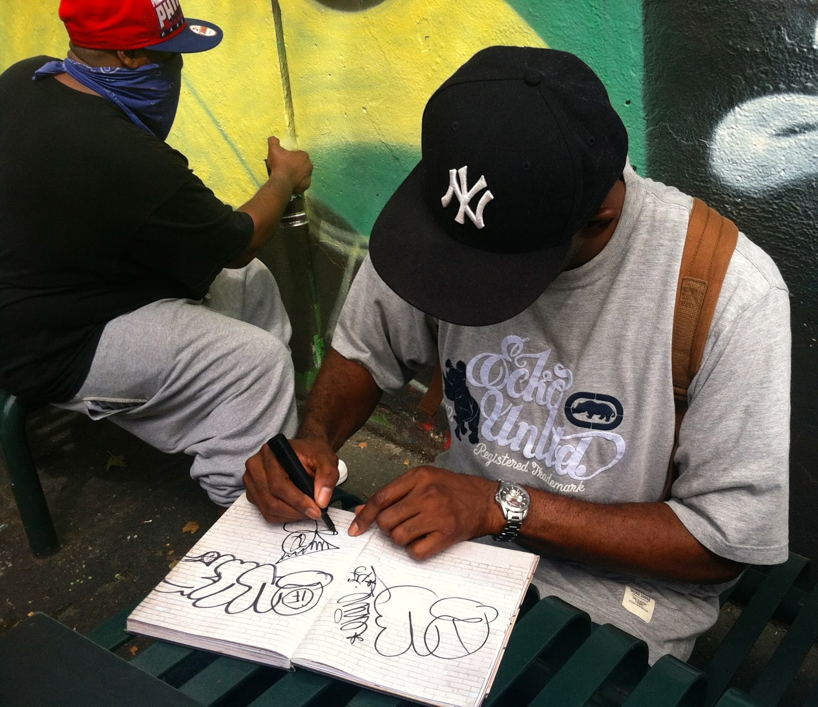 ART & FASHION SALON: Rocking It At The GRAFFITI HALL OF FAME; Wild ...